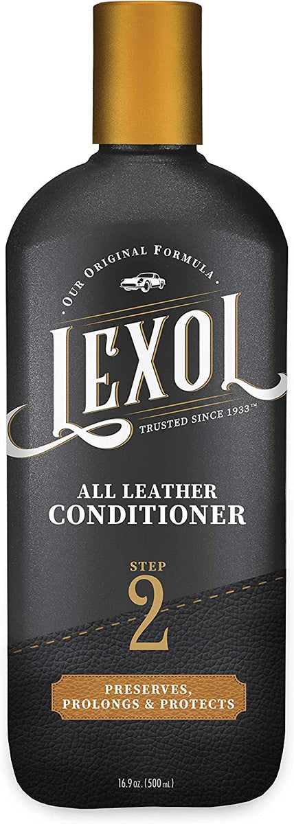 LEXOL LEATHER CONDITIONER, PH-BALANCED FOR USE ON LEATHER 16.9 oz ...