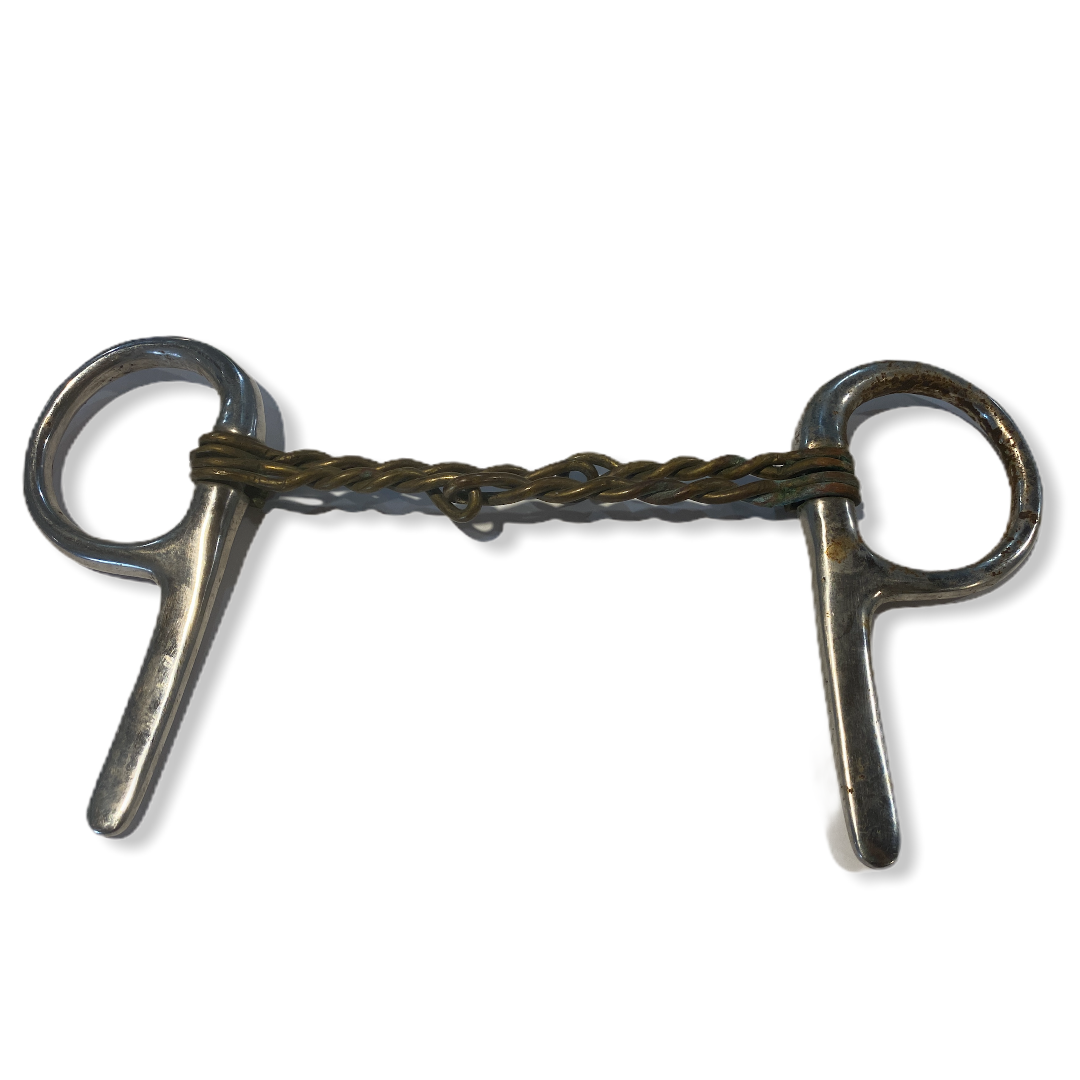 5” Half Cheek Double Twisted Wire Bit – Kootenay Tack
