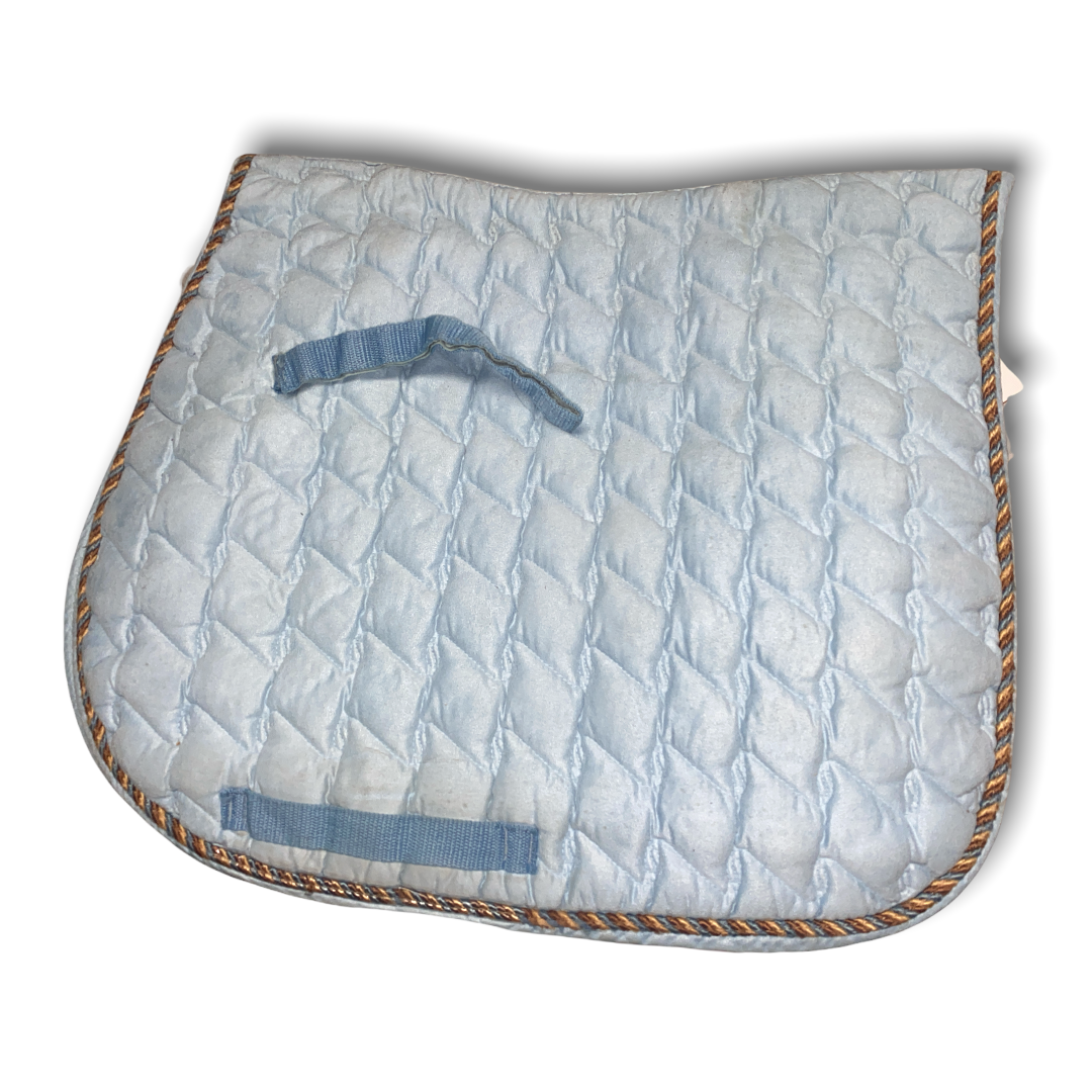 Full English Light Blue Saddle Pad – Kootenay Tack