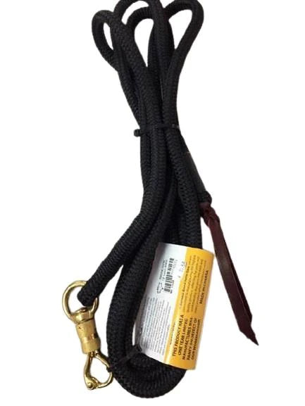 BURWASH BRAND - NH LEAD 12' W SNAP - BLACK – Kootenay Tack