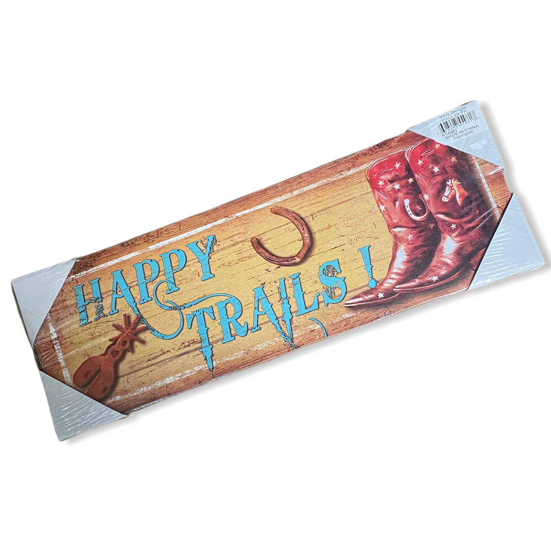 Happy Trails sign – Kootenay Tack